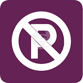 Sticker Niet parkeren